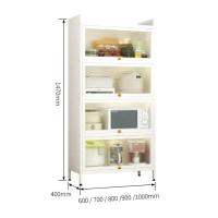 China Adjustable Metal Storage Cabinet 0.5-0.8mm Cold Rolled Steel Kitchen Dining Room for sale