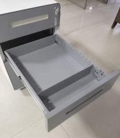 China Mobile Pedestal Drawer 400mm Width 3 Drawer Steel Filing Cabinet A4 for sale