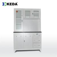 China 0.4 CBM 430mm Depth Stainless Steel Kitchen Storage Cabinets 2295mm Width for sale
