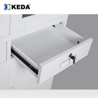 China KD-038 Lockable Filing Cabinet 0.160 CBM 1850mm Steel Glass Door Office Storage for sale