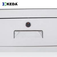 China KD-038 Lockable Filing Cabinet 0.160 CBM 1850mm Steel Glass Door Office Storage for sale