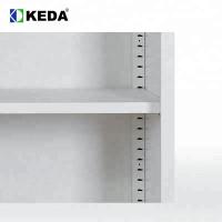China Adjustable Shelf Metal Filing Cupboard 900x400x900mm Lockable Sliding Door for sale