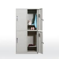 China Industrial Steel 4 Door Storage Cabinet 900mm Wide 40kgs Shelf Capacity for sale