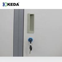 China Industrial Steel 4 Door Storage Cabinet 900mm Wide 40kgs Shelf Capacity for sale