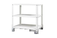 China Light Duty Metal Storage Shelf Rack 0.6mm Frame 90x40x180cm Adjustable for sale