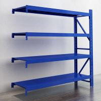 China Heavy Duty Warehouse Storage Shelf 2000x500mm Adjustable 100-300kg Capacity Boltless Assembly for sale