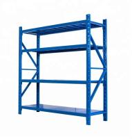 China 4 Tier Adjustable Boltless Storage Metal Rack 2000x600x2000mm Heavy Duty for sale