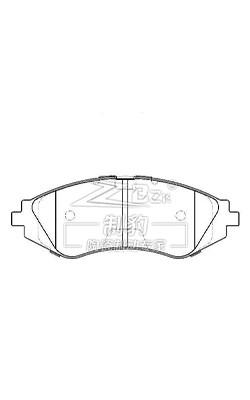 Cina Buick Excelle, ceramica a freno, D1035,96405129, F in vendita