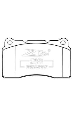 Cina Mitsubishi Impreza, Ceramic Brake Pad, D1016,3064513-52,F in vendita