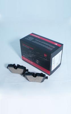 China Chamfered Design Disc Brake Pad Set with Hardware Included for Hyundai Terracan - Standard Size for sale
