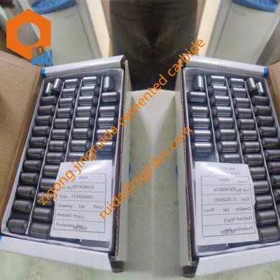China YG15C Cemented Tungsten Carbide Dome Buttons For Mining Custom Size for sale