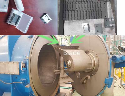 Cina Personalizza la lama per utensili da taglio in carburo di tungsteno per centrifuga IL IW, raschietto per centrifuga orizzontale in vendita