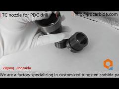custom tungsten  carbide nozzle for PDC drill bit. ---- ZGJRDCC