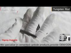 Custom Tungsten Carbide Rod Blanks With 1 Hole 5-330mm Length