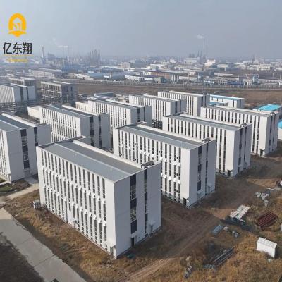 China Steel Frame Building Construction with Aluminum Sliding Windows 50-70 Years Life for sale