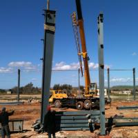 China Architectural Prefabricated Steel Structure Construction Building Warehouse for sale