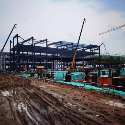 China Prédio de Estrutura de Aço Galvanizado Personalizado para Requisitos de Construção à venda