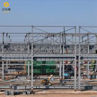 Quality Modern Steel Structure Building with Bolt Connection and Roller Shut Door for sale