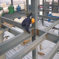 Quality Prefabricated Steel Warehouse Building 30m Span Corrosion Resistant for sale
