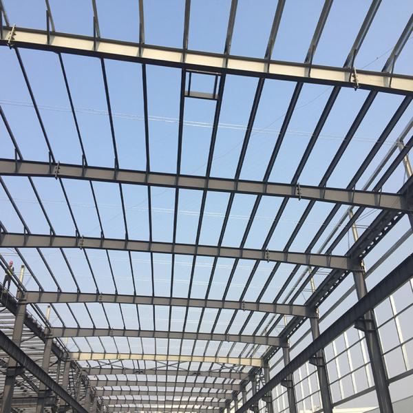 Quality High Strength Bolt Steel Structure Warehouse Painted And Galvanized Steel Frame for sale