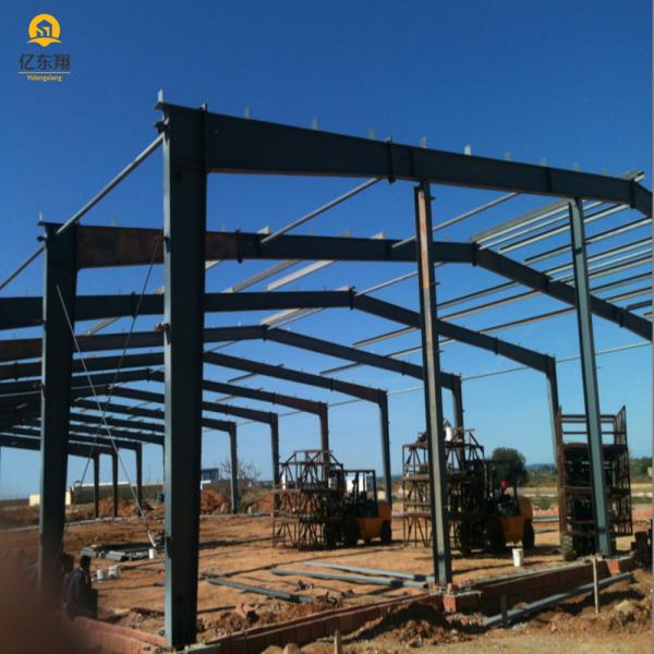 Quality ASTM A36 Steel Structure Hangar 150m x 100m with 6.5m Eave Height for sale