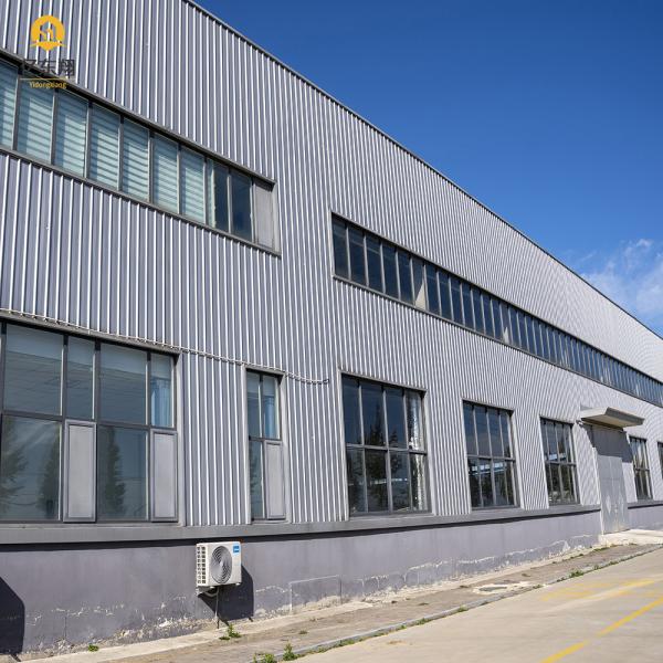Quality Industrial Waterproof Steel Structure Warehouse Business Expansion And Progress for sale