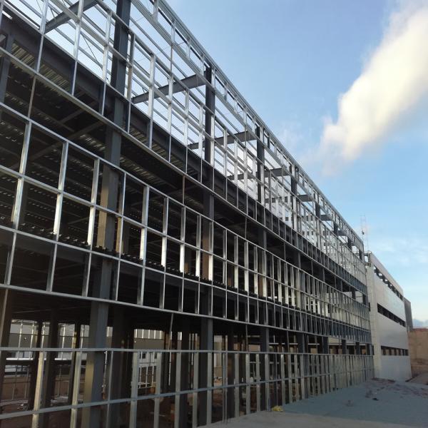 Quality Q235B Q355B Steel Hangar with H-Shape Beam and 200km/h Wind Resistance for sale