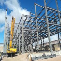 China Custom Prefabricated Steel Structure Warehouse Construction Q355B Material for sale