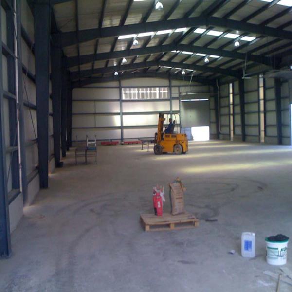 Quality S355JR S235JR Hangar Steel Structure 150x100m With 6.5m Eave Height ASTM A36 for sale