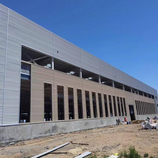 Quality Prefabricated Steel Hangar with 200 Km/h Wind Load for Warehouse for sale