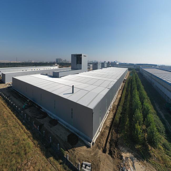 Large-scale steel warehouse project