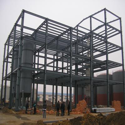 China Prefab Space Frame Steel Structure Building Metal Warehouse Construction for sale