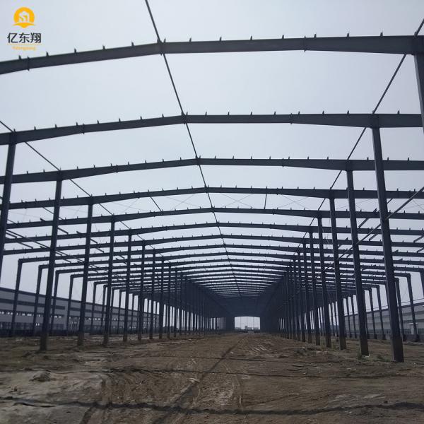 Quality Q355 Q235 Steel Aircraft Hangar with Aluminum Alloy Window 50-70 Years Life for sale