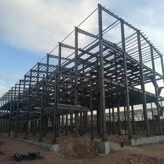 Prefabricated steel structure warehouse example