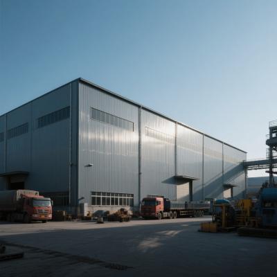 China Lightweight Prefab Small Buildings Industrial Commercial Easy Transport for sale