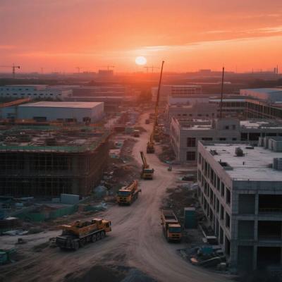 China Pre Engineered Steel Frame Workshop Building with Overhead Crane for sale