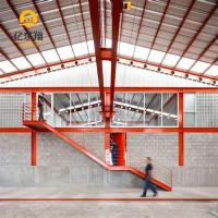 China Prefabricated Steel Structure Workshop Warehouse with Galvanized Frame for sale