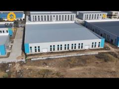 large span pre engineered steel warehouse prefabricated steel structure cold room storage