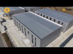 modern pre engineered buildings steel structure painted galvanized surface treatment