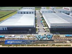 square tube columns steel frame building construction strong combination