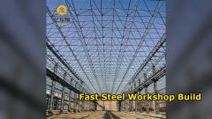 Steel Structure Workshop Warehouse Fast Build