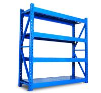 China Small and medium-sized factory stores multi-layer thickened assembly removable steel shelves for sale