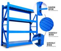 China Small and medium-sized factory stores multi-layer thickened assembly removable steel shelves for sale