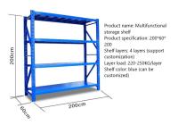 China Heavy Duty Boltless Garage Shelving Adjustable Storage Unit Metal Racking System for sale