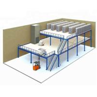 China Custom Mezzanine Racking System Platform Mezzanine Floor Shelving Stackable for sale