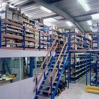 China Multi Level Industrial Pallet Racks Warehouse Mezzanine Flooring Racking for sale