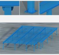 China Multi Level Industrial Pallet Racks Warehouse Mezzanine Flooring Racking for sale