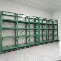 China Heavy Duty Pullout Shelves Racking with Crane Hoist for sale