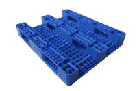 China 1000x800 nine feet flat surface warehouse logistic  solid top plastic pallet for sale