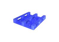 China 50x30 small size  flat surface supermarket warehouse mini plastic pallet for sale